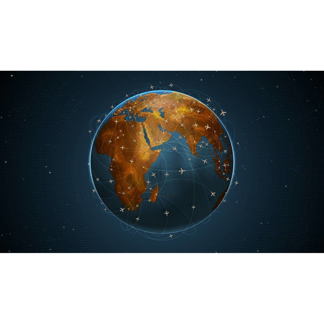 Sticker - Pamantul Din Spatiu 10, 75x115 cm - eMAG.ro