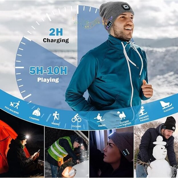 Fes Bluetooth, Unisex, Acril, LED, Negru - eMAG.ro