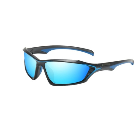 Ochelari sport polarizati, GOGOU®, rama neagra, lentile albastre - eMAG.ro