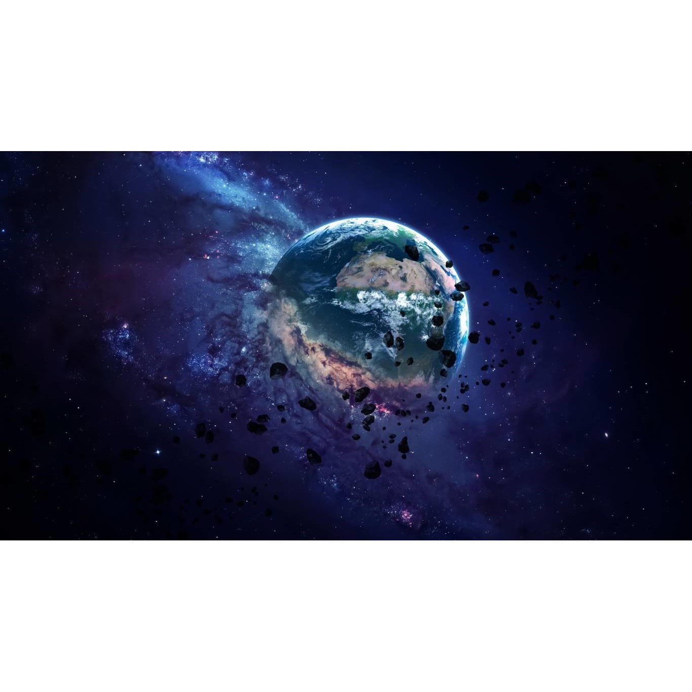 Sticker - Pamantul Din Spatiu 6, 70x120 cm - eMAG.ro