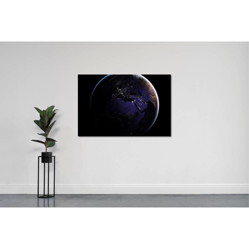 Sticker - Pamantul Din Spatiu 3, 70x120 cm - eMAG.ro
