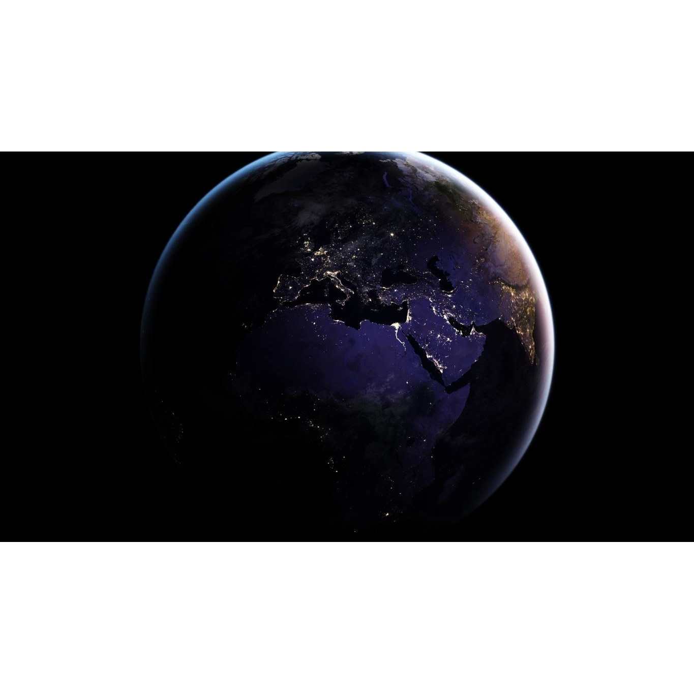 Sticker - Pamantul Din Spatiu 3, 70x120 cm - eMAG.ro