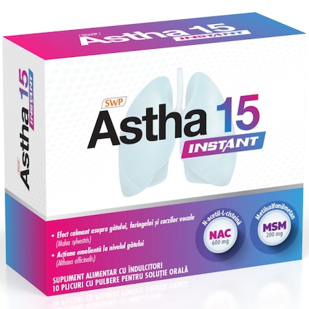 Astha 15 Instant, Sun Wave Pharma, Nalba-de-padure pentru sănătatea ...