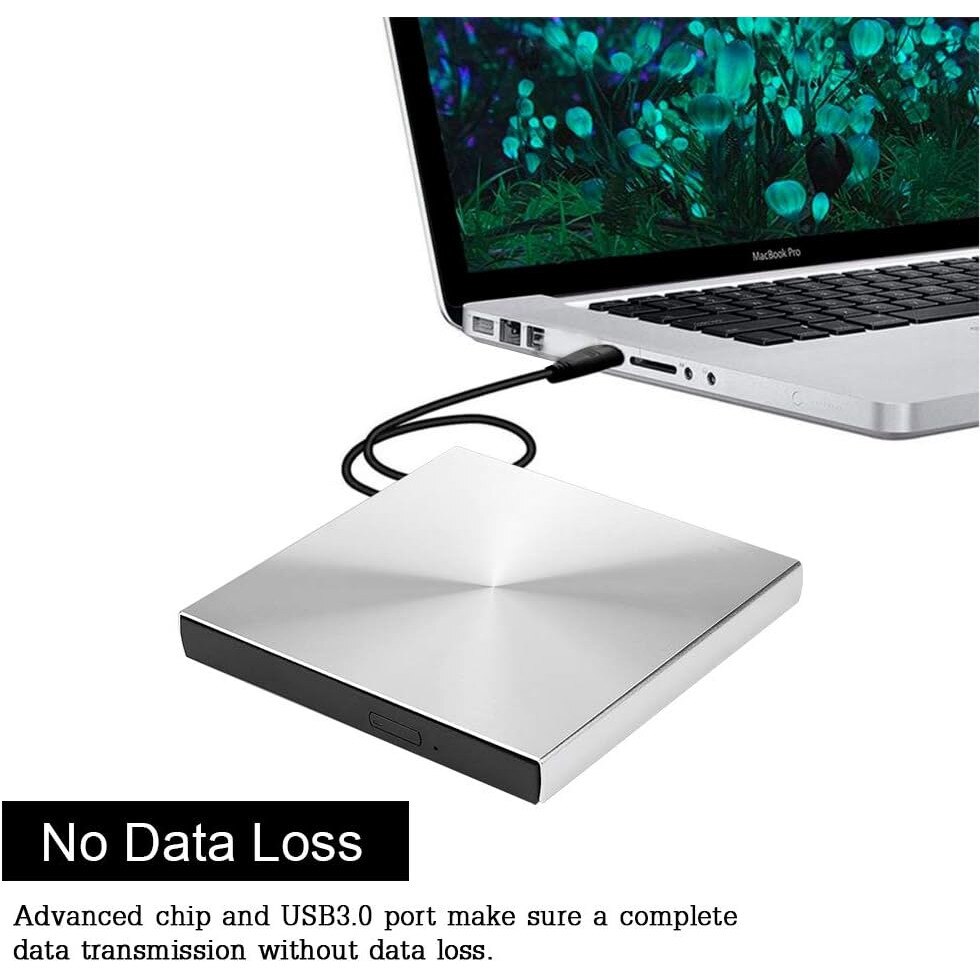 Unitate CD portabila USB 3.0, Sunmostar, Gri - eMAG.ro