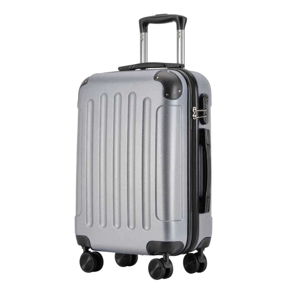 Set 4 trolere ABS cu 4 roti gri ORMI - eMAG.ro