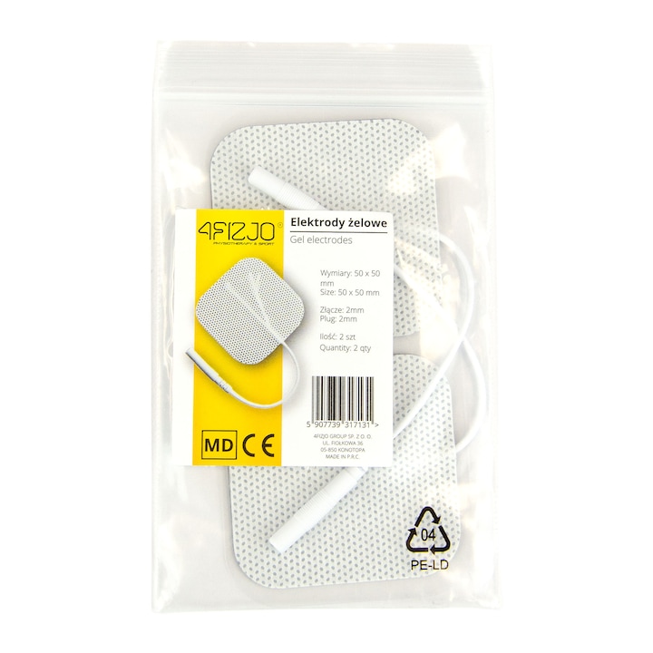 Electrozi gel pentru electrostimulator 4FIZJO, 2 buc - eMAG.ro
