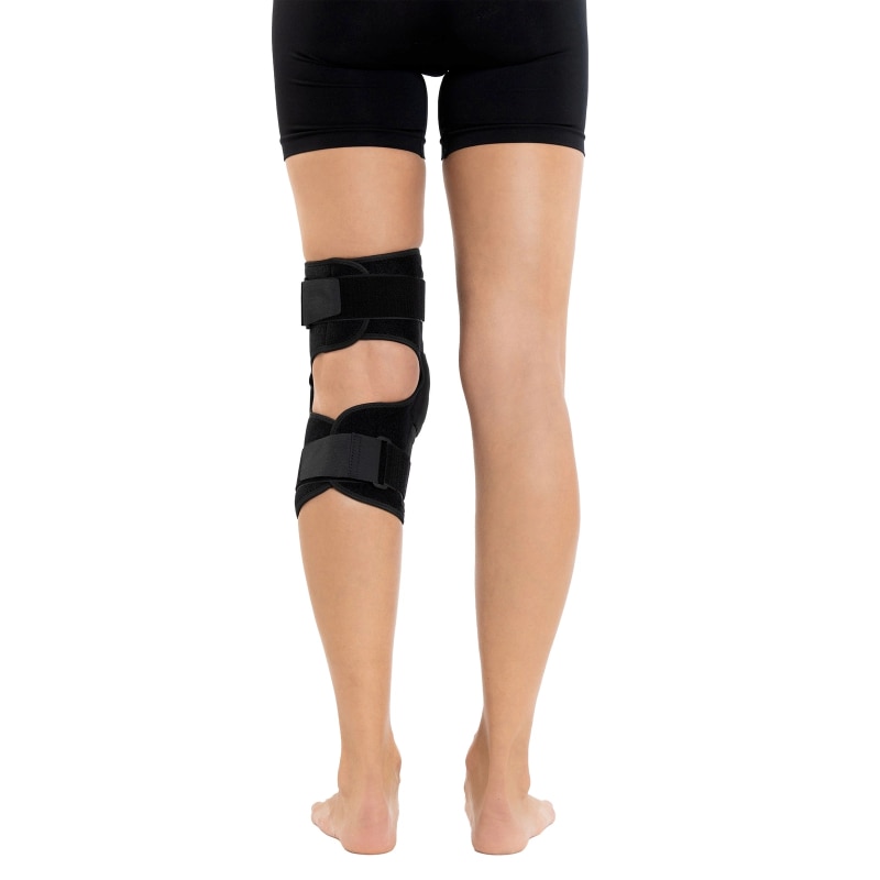 Orteza de genunchi cu suport pentru rotula, 4FIZJO, tesatura moale si ...