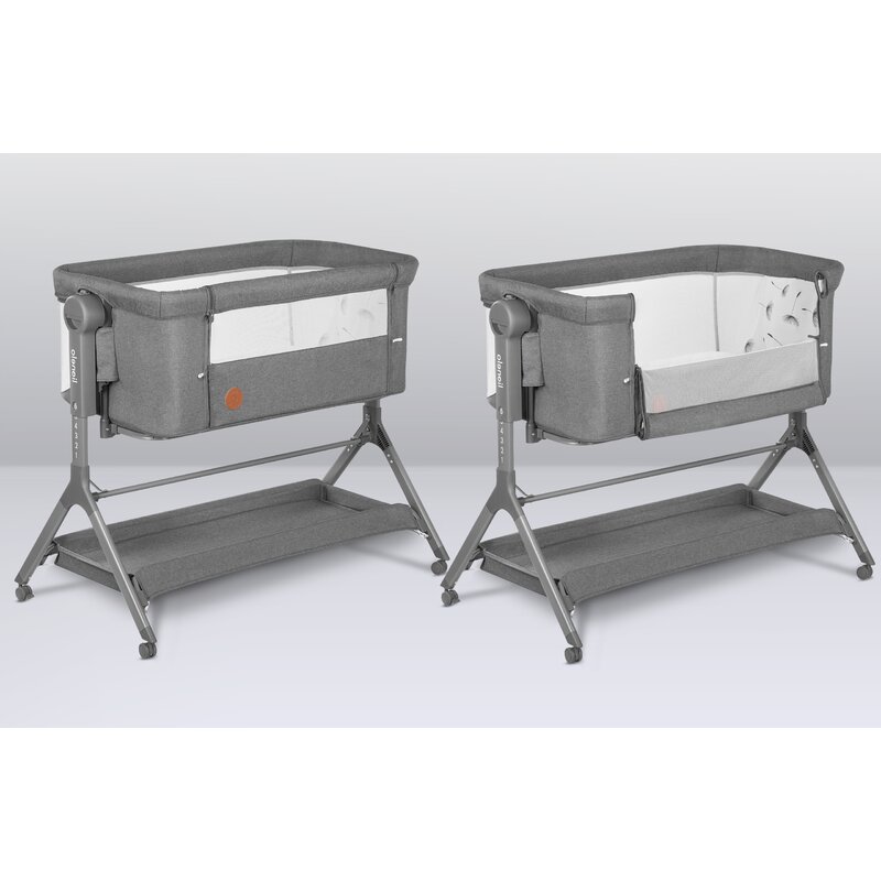 Patut co-sleeper, Lionelo, Leonie Plus, Pliabil, Cu sistem de leganare ...