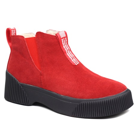 Női csizma 906 Feeling vörös velúr, Feeling, 40 EU - eMAG.hu