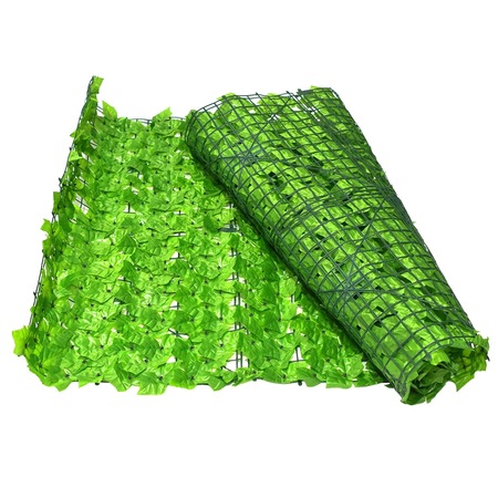 Gard Artificial Verde cu Edera pentru Balcon si Terasa, Dimensiune ...