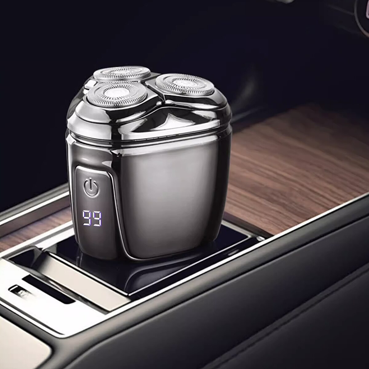 Mini aparat de ras portabil, IPX5, 600 mAH, Argintiu - eMAG.ro