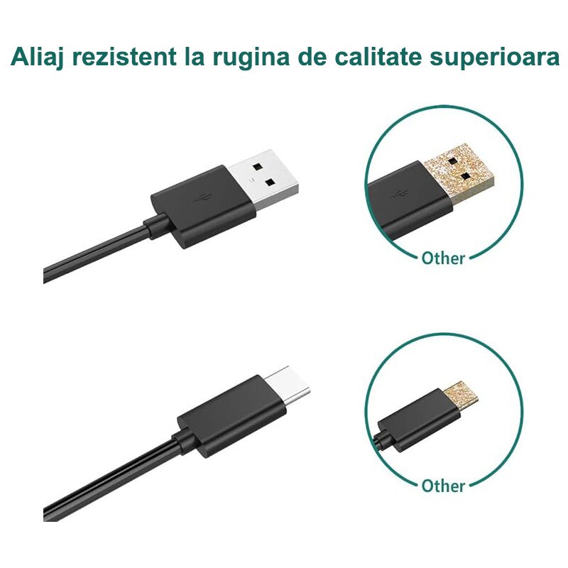 Кабел за зареждане на смарт часовник, съвместим с Huawei, черен - eMAG.bg