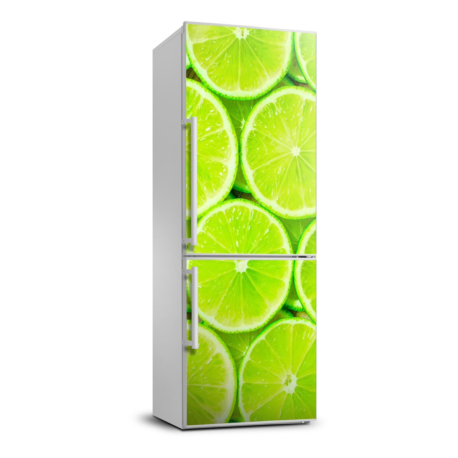 Stickere decorative, Tulup, autocolant pentru frigider, lamaie verde ...