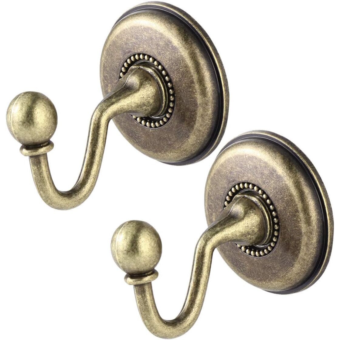 Set 2 cuiere de perete, Sunmostar, alama, culoare bronz - eMAG.ro