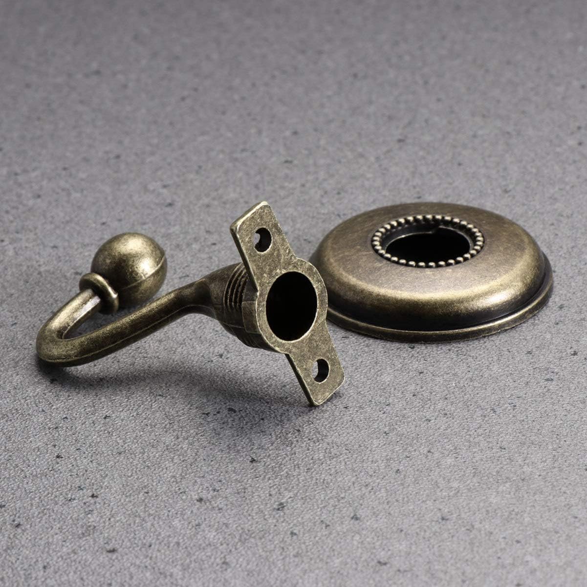 Set 2 cuiere de perete, Sunmostar, alama, culoare bronz - eMAG.ro