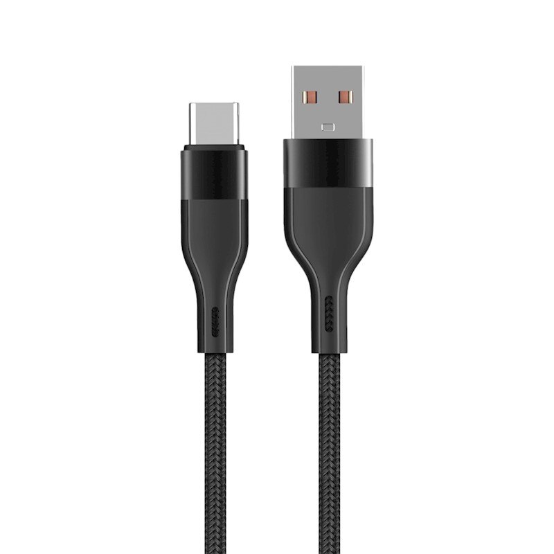 Cablu de incarcare USB / USB-C 3A 1M Forever negru - eMAG.ro