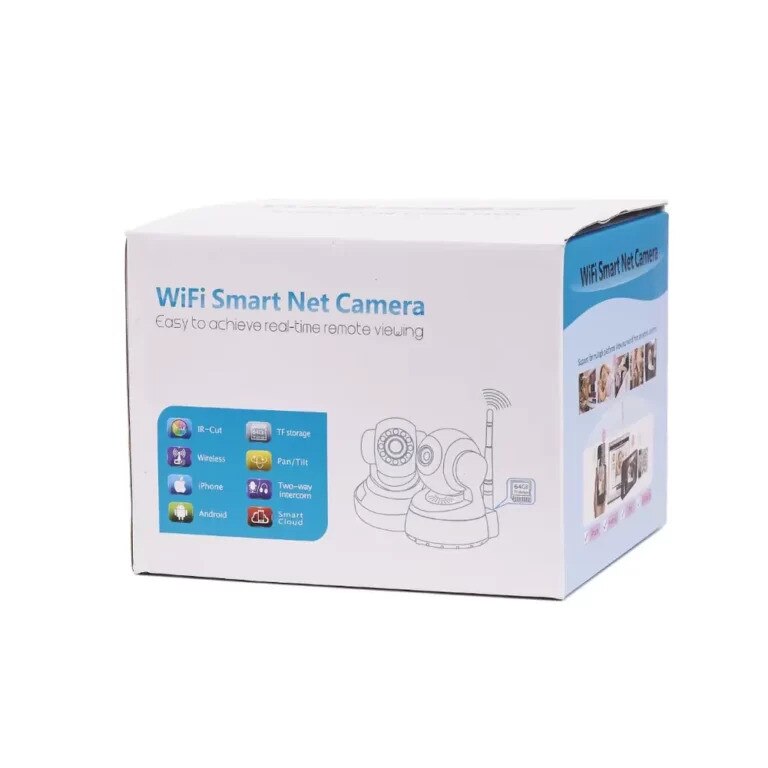 Camera de supraveghere HD cu rotire 360, WiFi, 3 Antene, cu Monitor Bebe Night Vision si Rotire ...