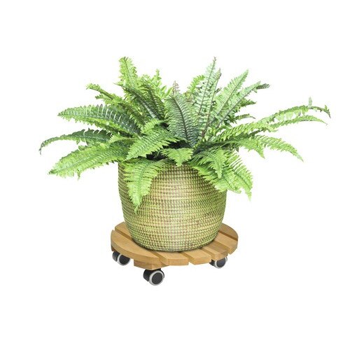 Suport Ghiveci Cu Roti, Wagner Erle, Arin, Ø 34 Cm, Capacitate Portanta ...