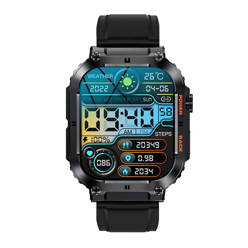 Ceas Smartwatch NUBI K57 PRO, Puls, Calorii, Bluetooth, IPS afisa ...