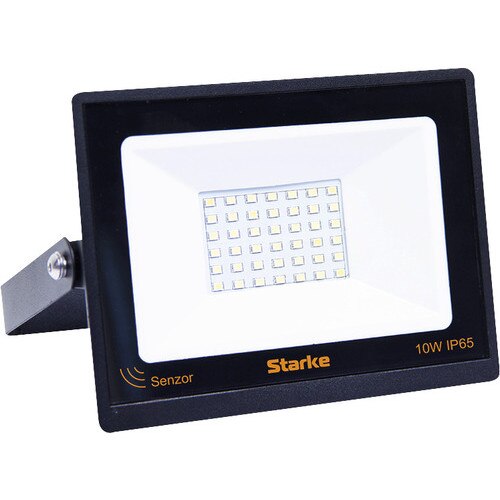 Proiector cu LED integrat Starke 10W 1000 lumeni IP65, senzor de ...