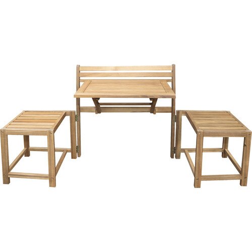 Set Mobilier Balcon Multifunctional Garden Place Amber Lemn Acacia 3 ...