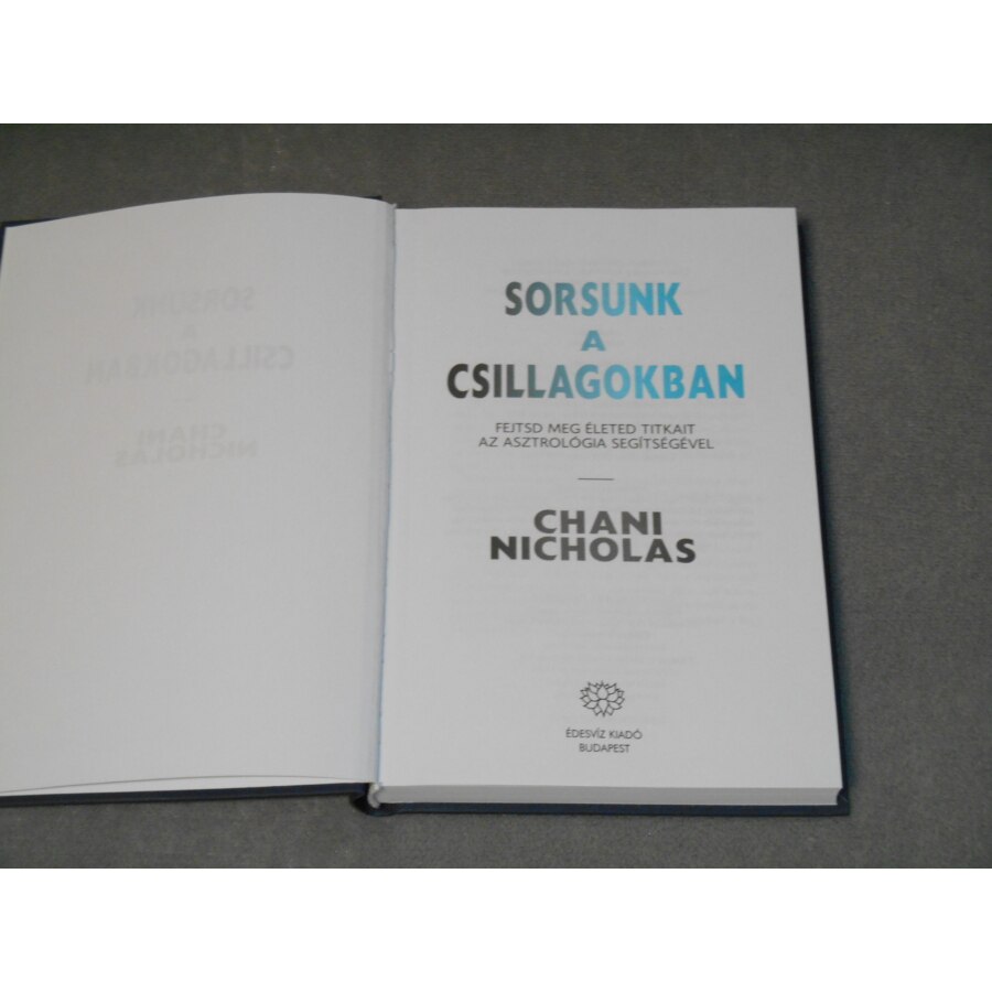 Chani Nicholas - Sorsunk a csillagokban - eMAG.hu