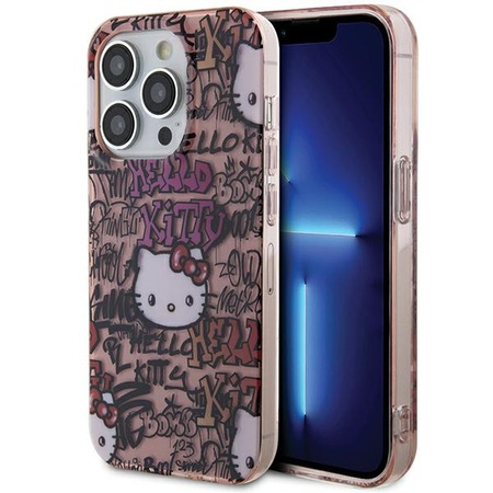 Husa Hello Kitty pentru iPhone 13 Pro Max, 6,7", Roz - eMAG.ro