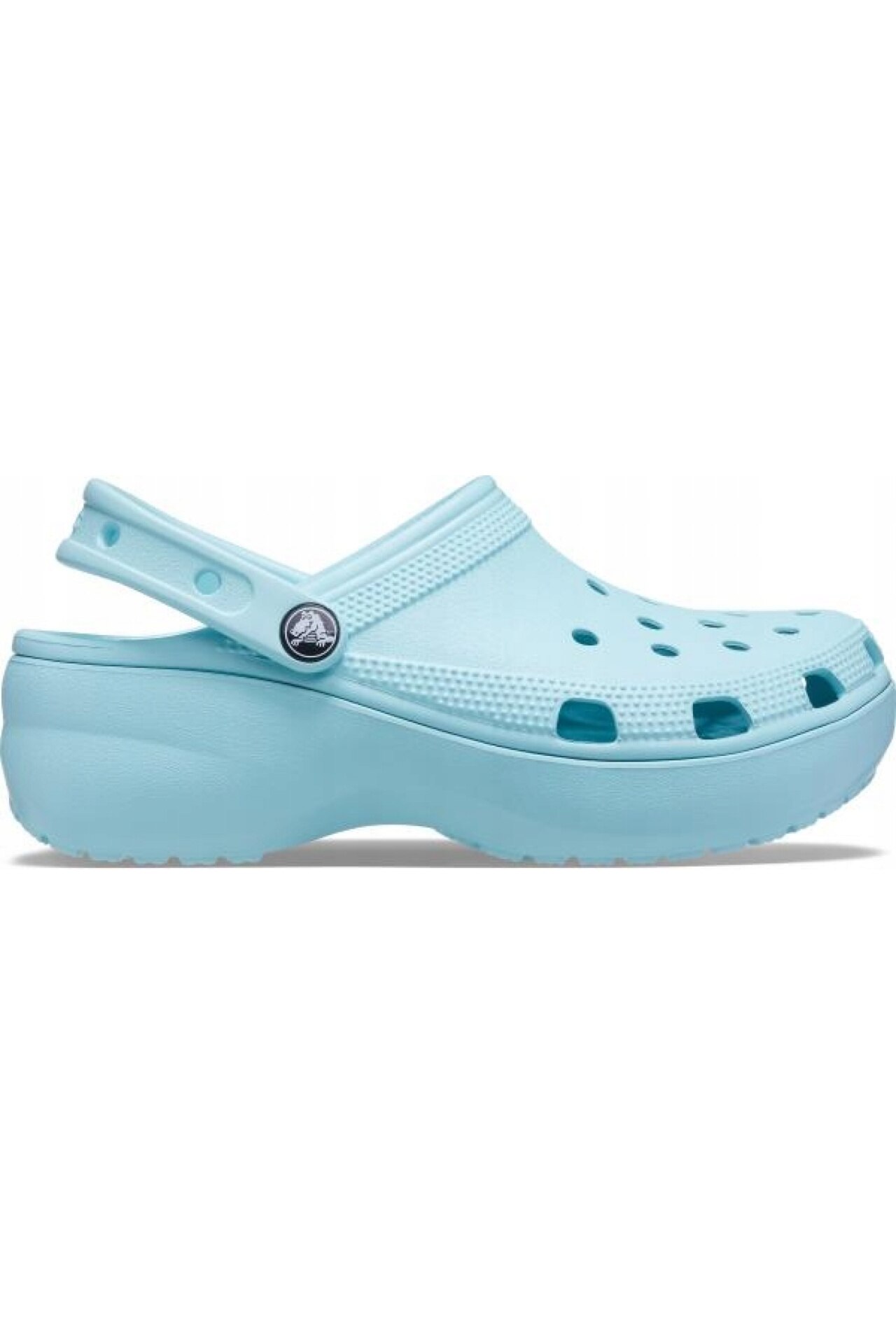 Saboti Femei, Crocs, Classic Platform Clog, Albastru, 38-39 EU - eMAG.ro