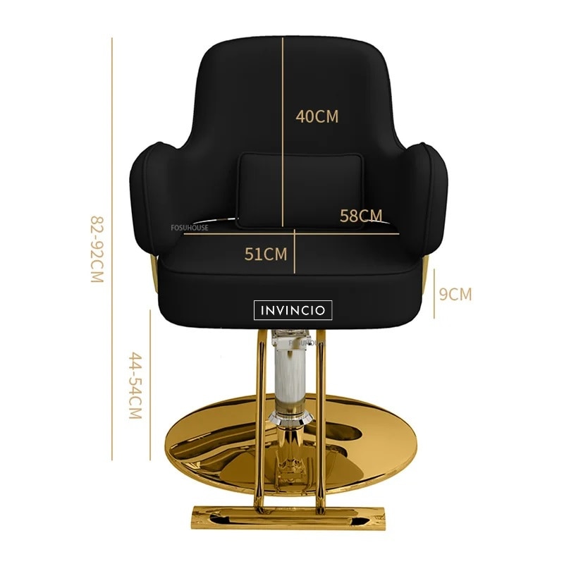 Scaun Coafor Invincio Moda, reglabil pe inaltime, pompa hidraulica ...