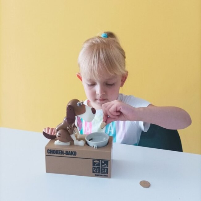 Malacpersely gyerekeknek az éhes kiskutya CLASStitude, spórolni tanulni ...