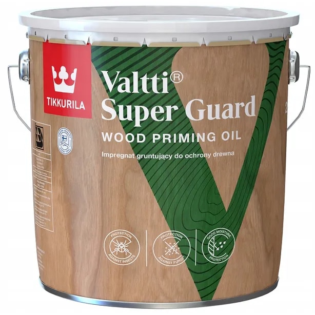 Vopsea pentru lemn Tikkurila Valtti Super Guard 2.7L transparent - eMAG.ro
