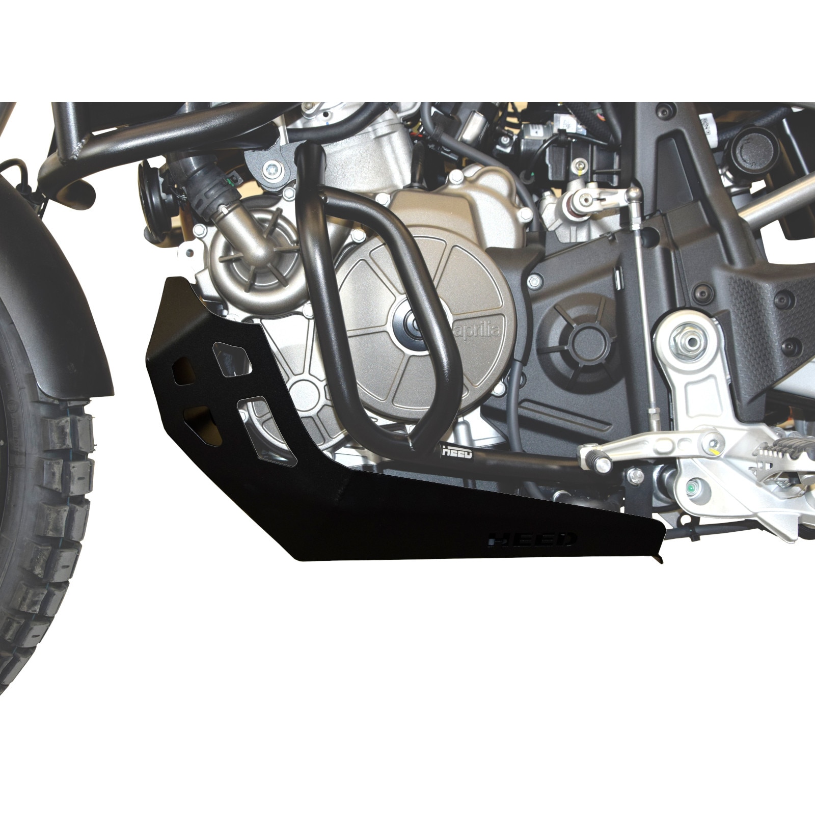 Protectie motor ENGINE GUARD HEED Aprilia Tuareg 660 - otel, negru ...