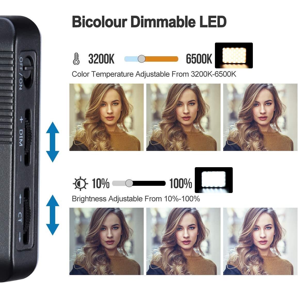 Lumina video LED VIJIM pentru camera - eMAG.ro