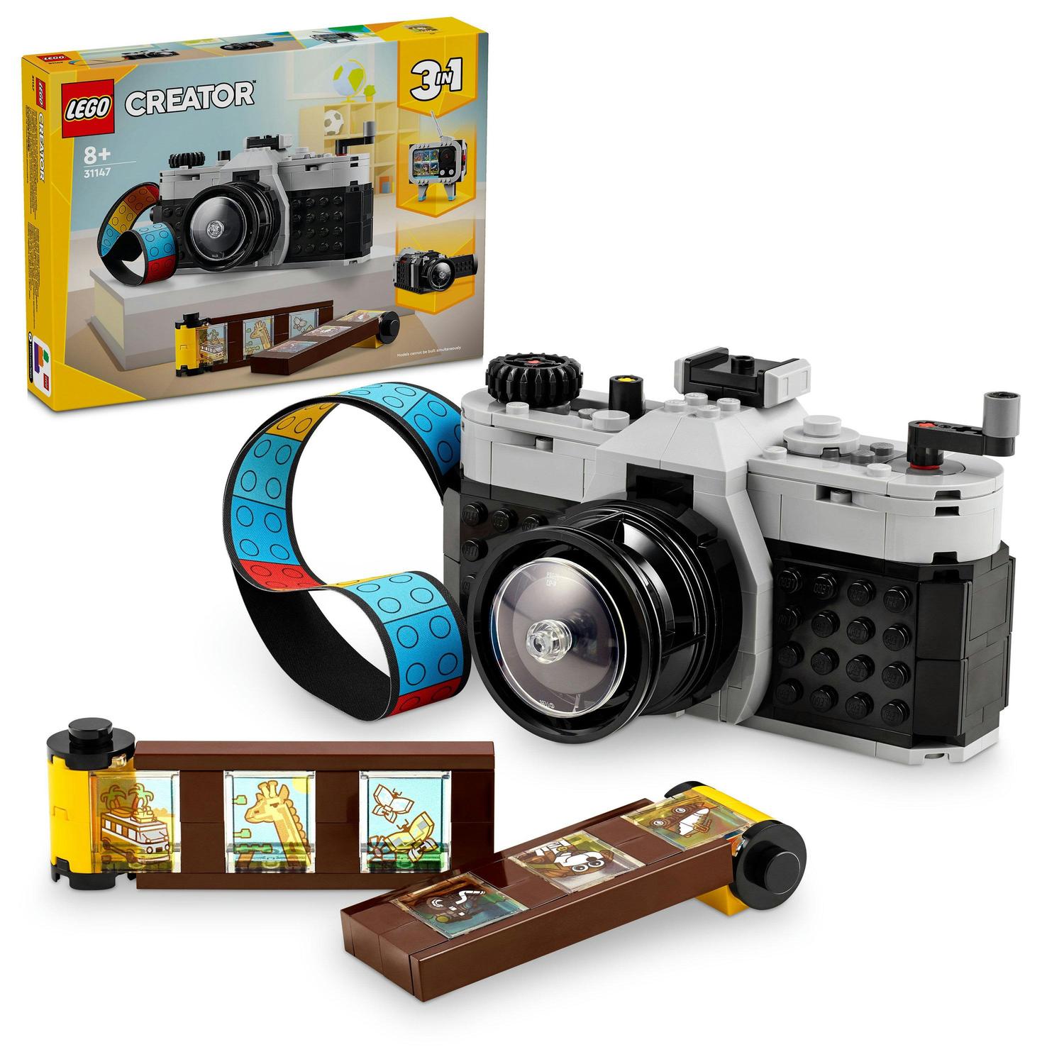 LEGO® Creator 3 в 1 - Ретро камера 31147, 261 части - eMAG.bg