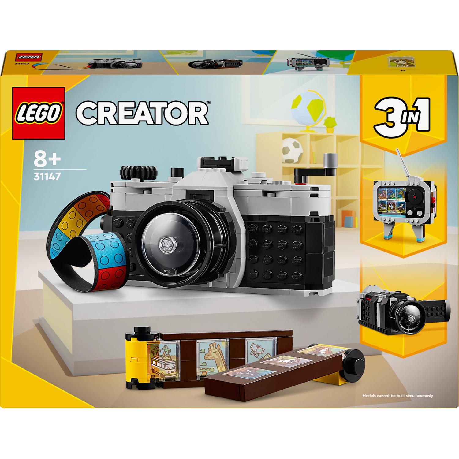 LEGO® Creator 3 в 1 - Ретро камера 31147, 261 части - eMAG.bg
