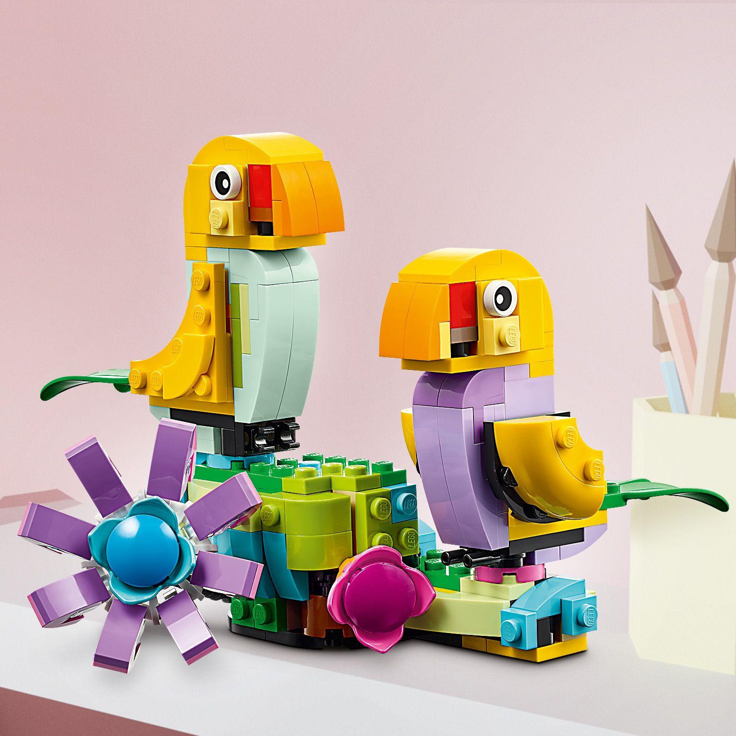 LEGO® Creator 3 in 1 - Flori in stropitoare 31149, 420 piese - eMAG.ro