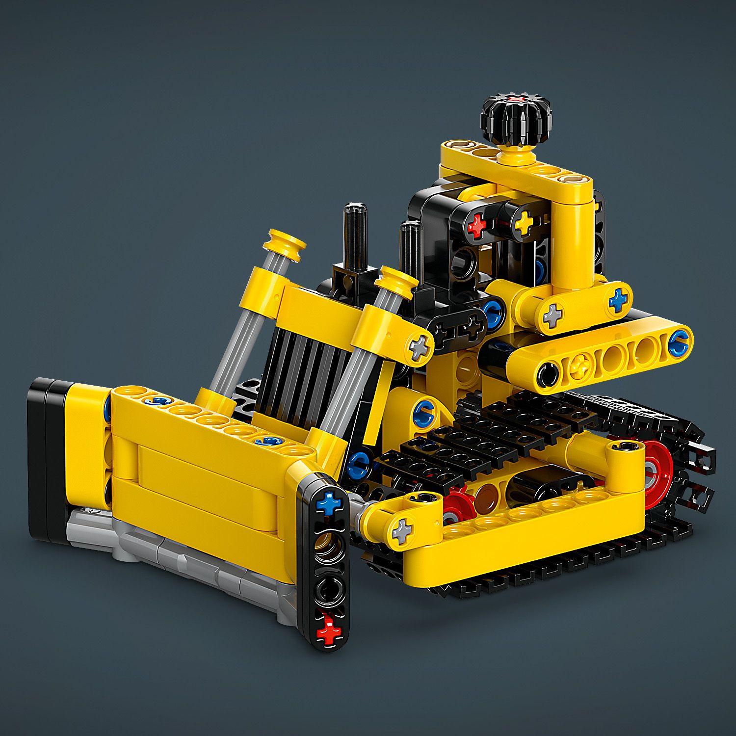 LEGO® Technic - Buldozer de mare capacitate 42163, 195 piese - eMAG.ro