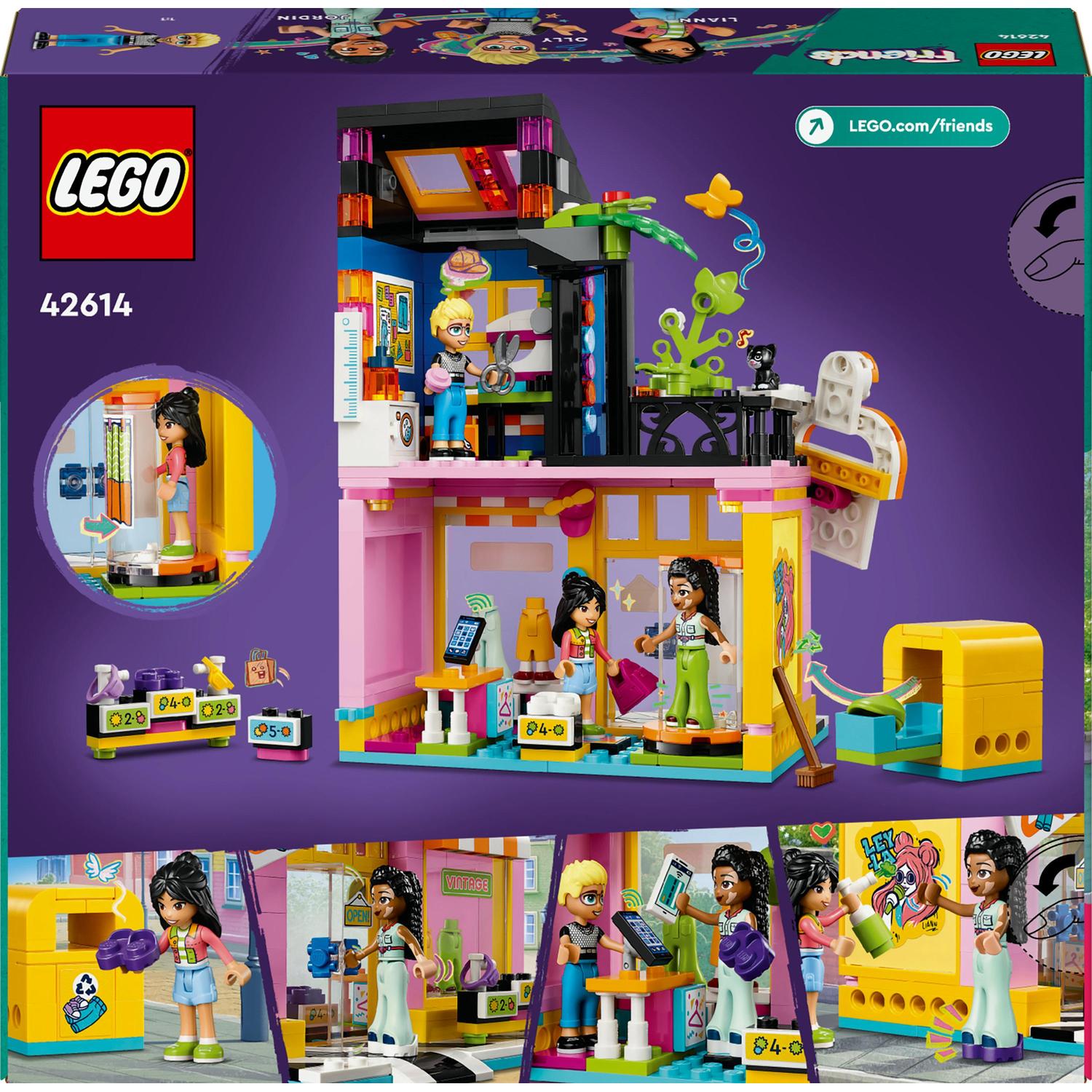 LEGO® Friends - Vintage Fashion Store 42614, 409 части - eMAG.bg