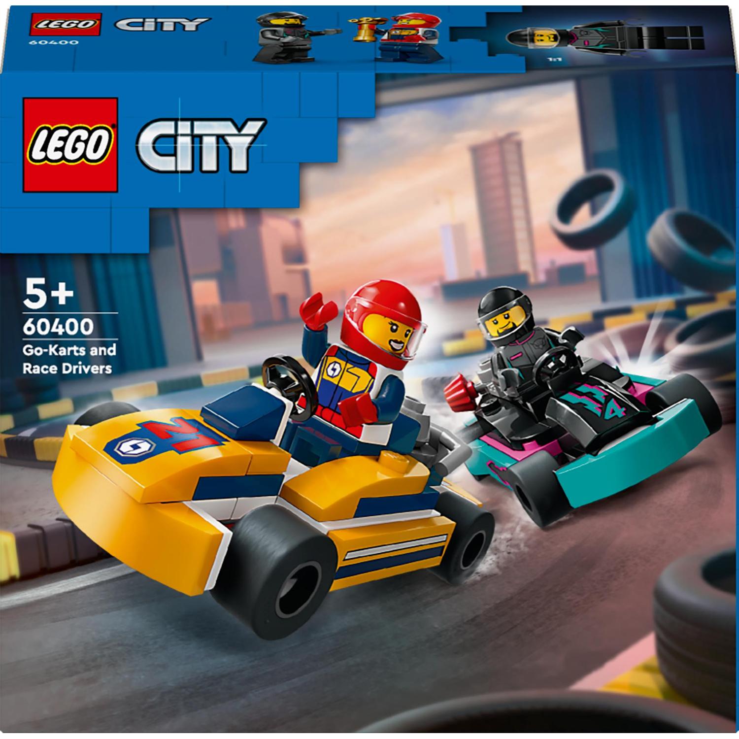 LEGO® CITY 60400 Gokartok és versenypilóták - eMAG.hu