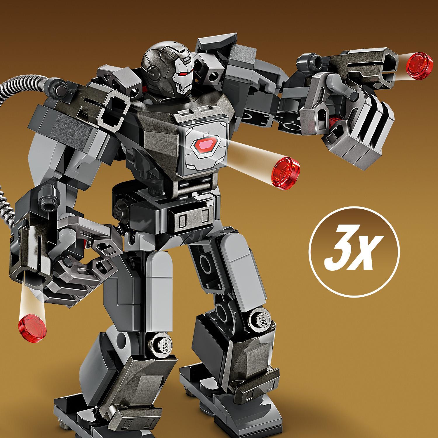 LEGO® Marvel - Armura de robot a lui War Machine 76277, 154 piese - eMAG.ro