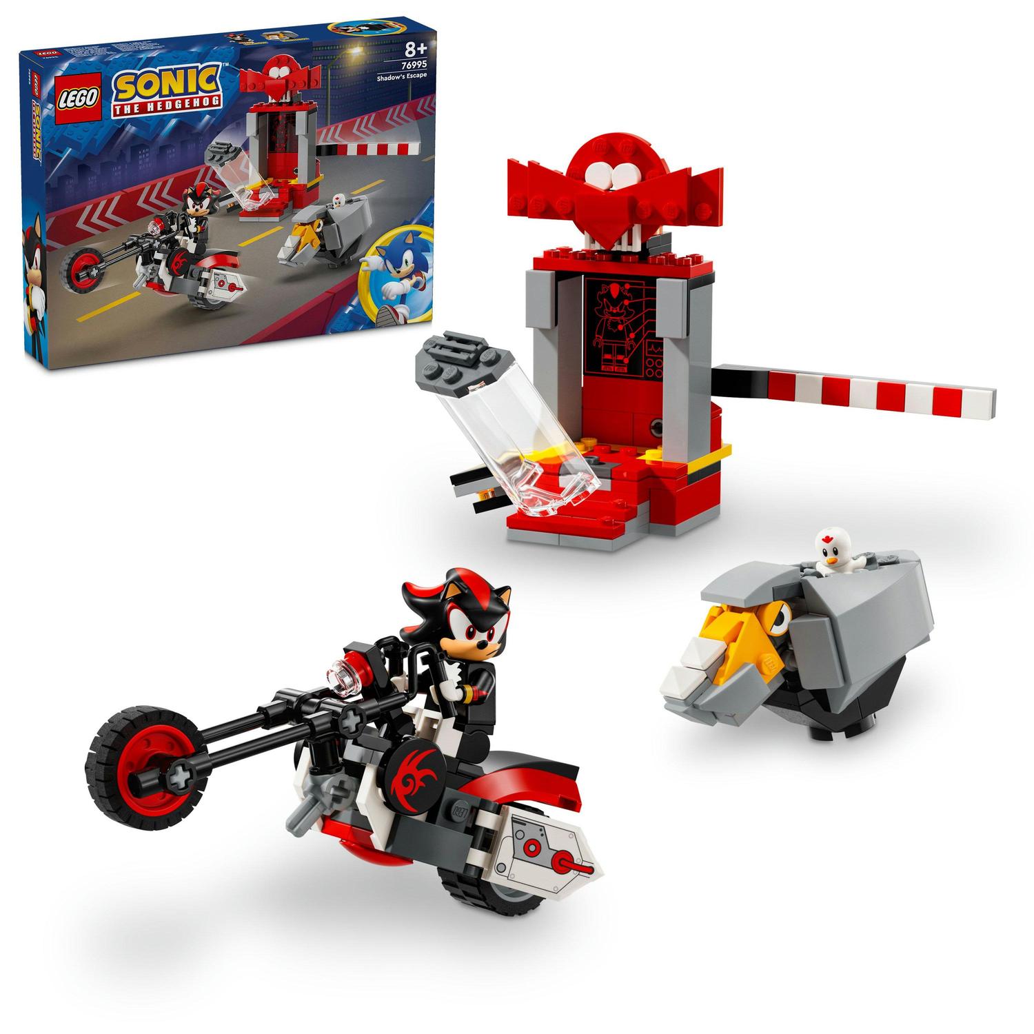 LEGO® SONIC THE HEDGEHOG™ - Evadarea lui Shadow the Hedgehog 76995, 196 ...