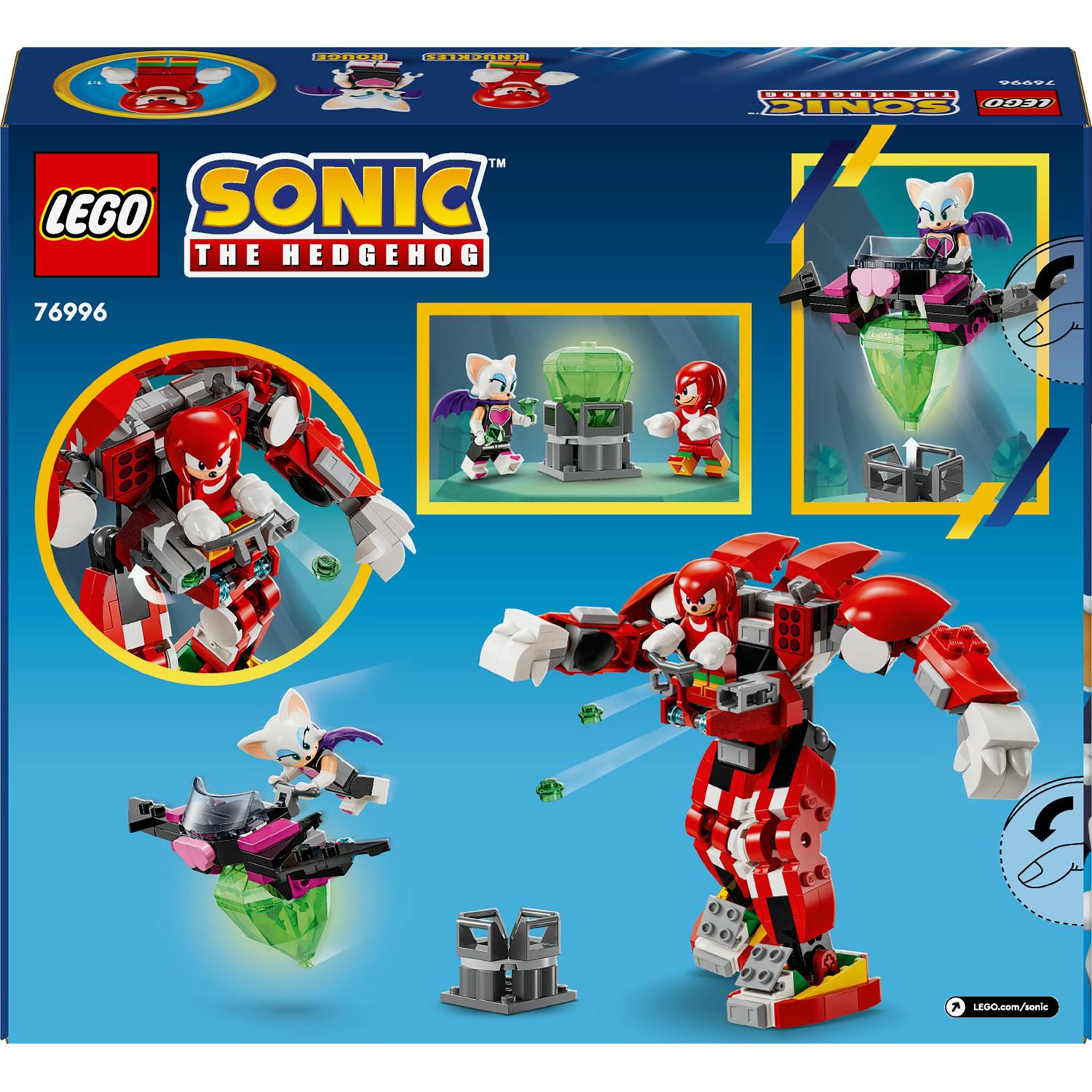 LEGO® SONIC THE HEDGEHOG™ - Knuckles' Guardian Robot 76996, 276 части ...