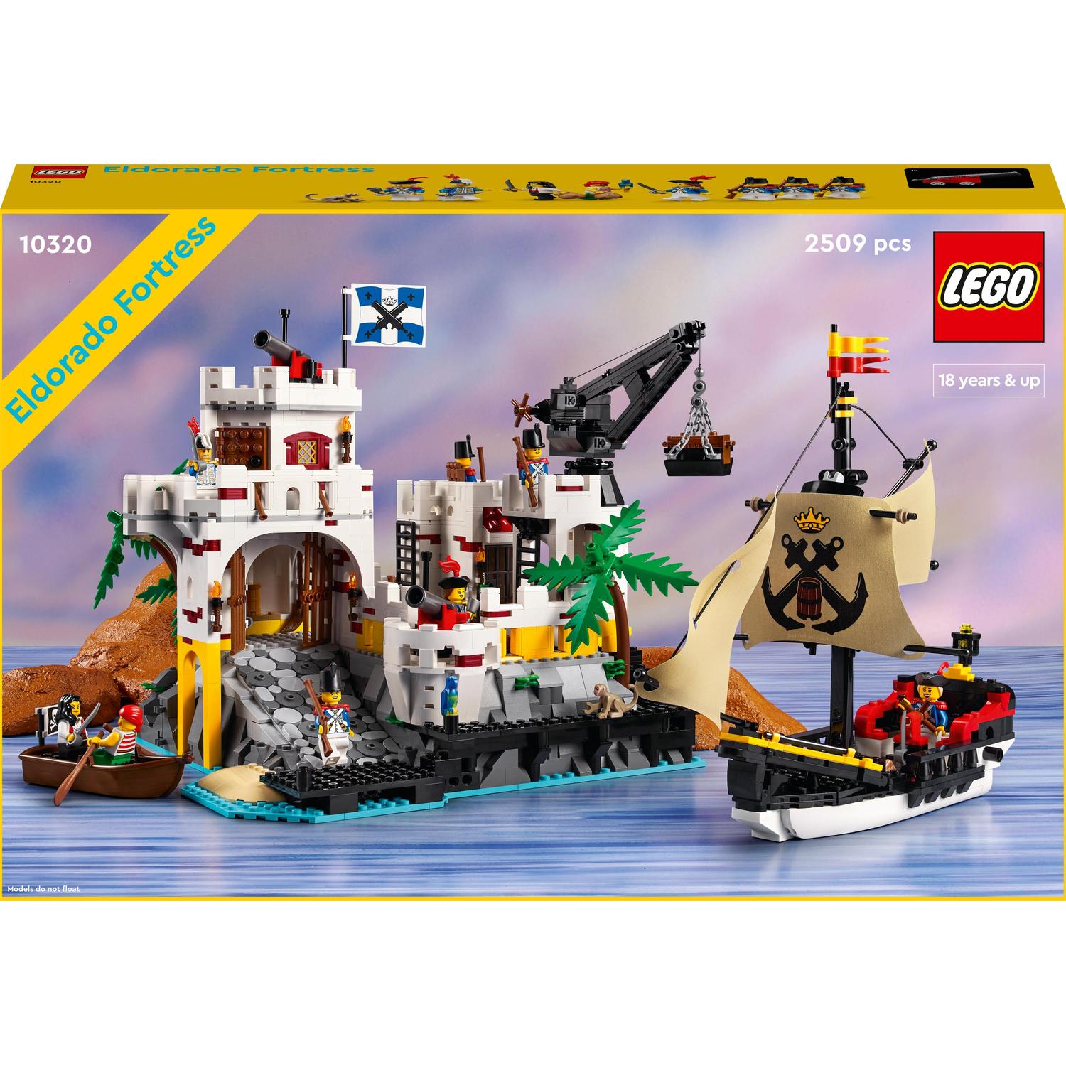 LEGO® Creator Expert - Fortareata Eldorado 10320, 2509 piese - eMAG.ro