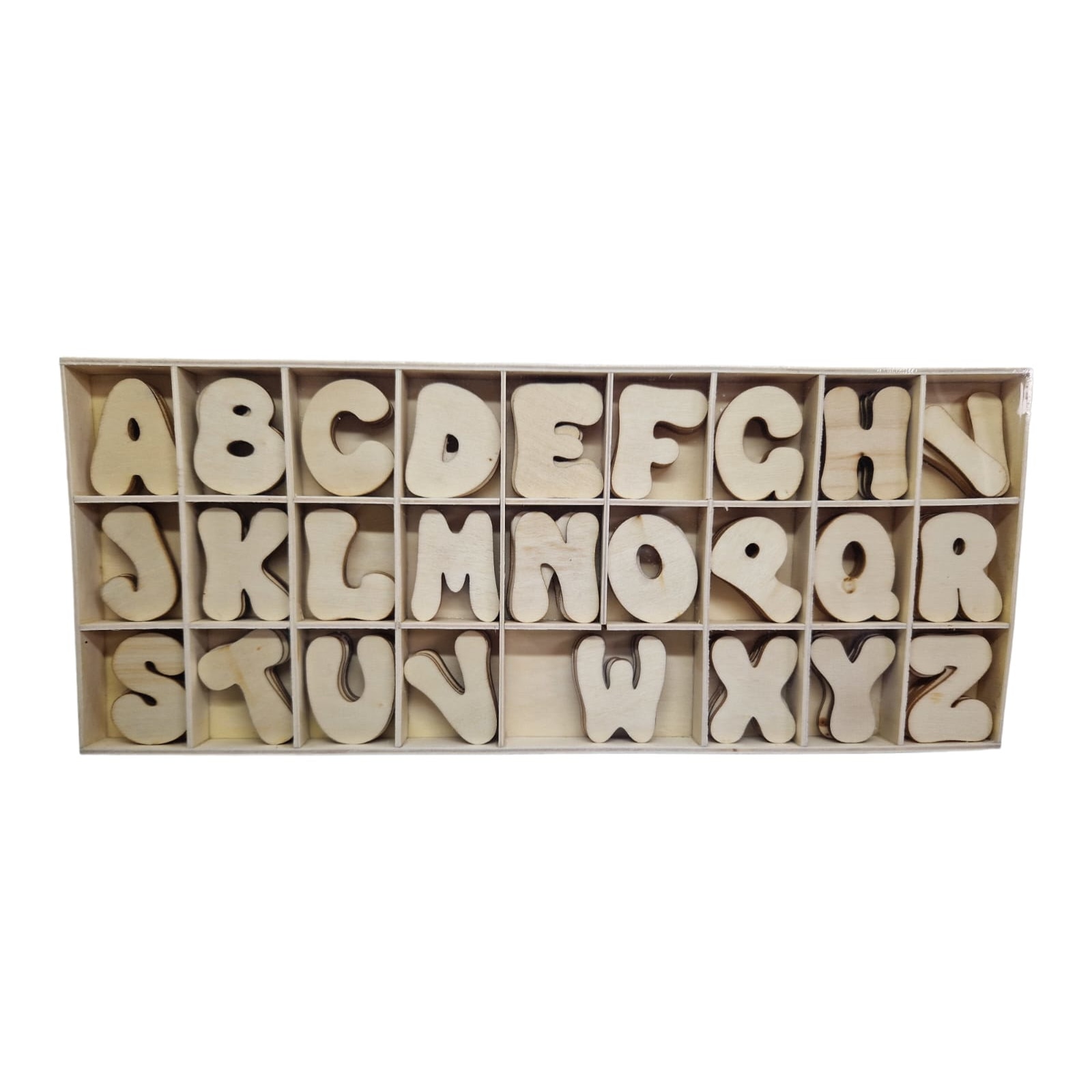 Litere lemn blank 3cm - eMAG.ro