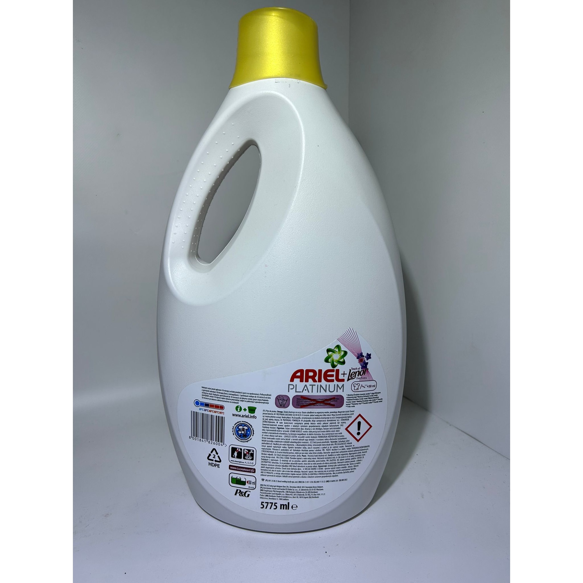 Течен перилен препарат Ariel Platinum Universal Bubble Gum, 105 пранета 5, 7 - eMAG.bg