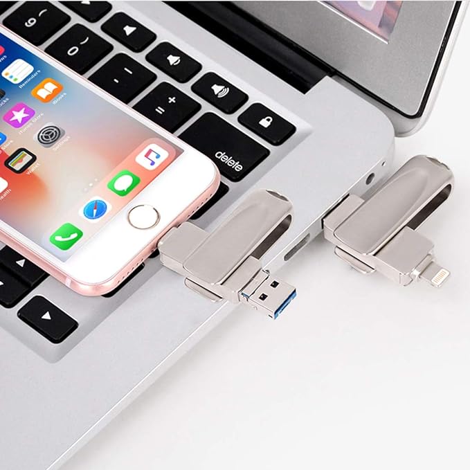 Unitate de memorie USB 1TB, 3 in 1, stick foto de stocare externa ...