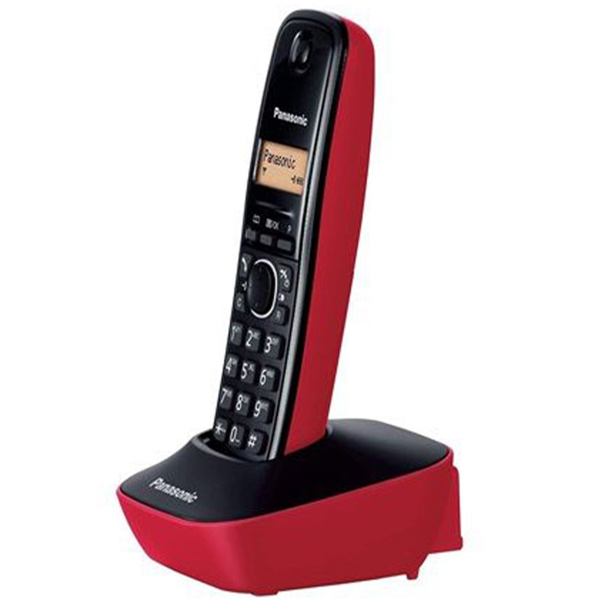 Telefon mobil Panasonic Dect KX-TGB610SPR, LCD, Negru/Rosu - eMAG.ro