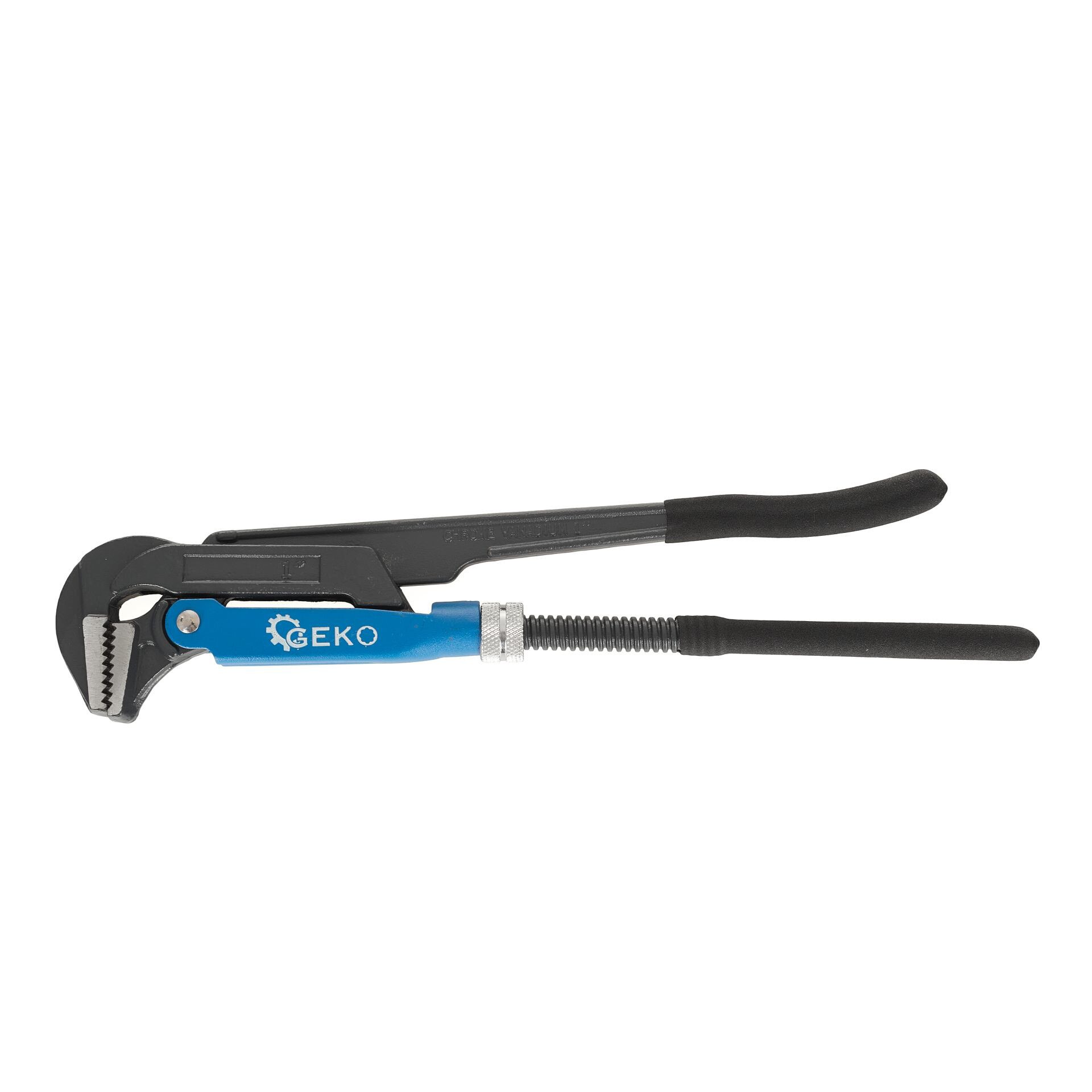 Cleste reglabil pentru tevi, 1", 90°, Geko G01626 - eMAG.ro