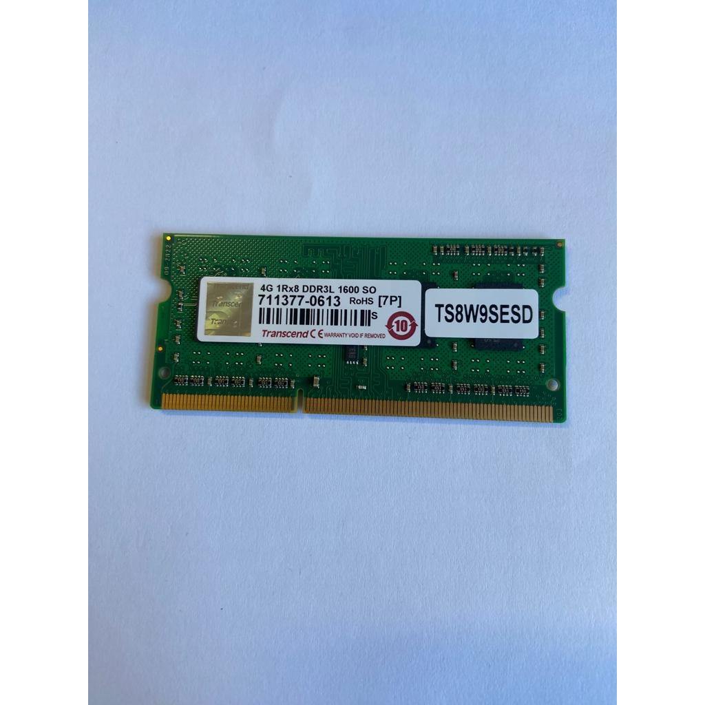 Memorie RAM Transcend 4GB DDR3L PC3L 1600 MHz 12800U CL 11 - eMAG.ro