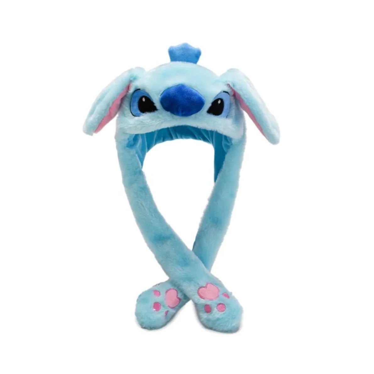 Caciula pentru copii, model Stitch, leduri si miscari din urechi ...